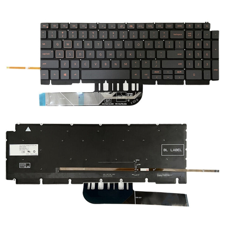 Spanish Version Backlight Laptop Keyboard, For Dell Latitude 7400 3400 ...